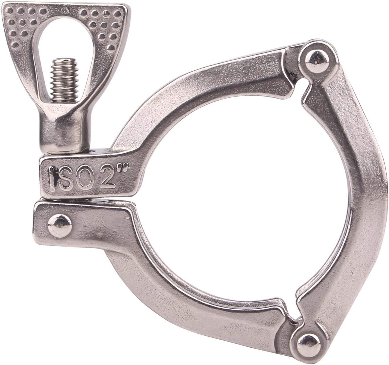Three Segment Sanitary Clamp Stainless Steel 304 Tri Clamp Clover – DERNORD