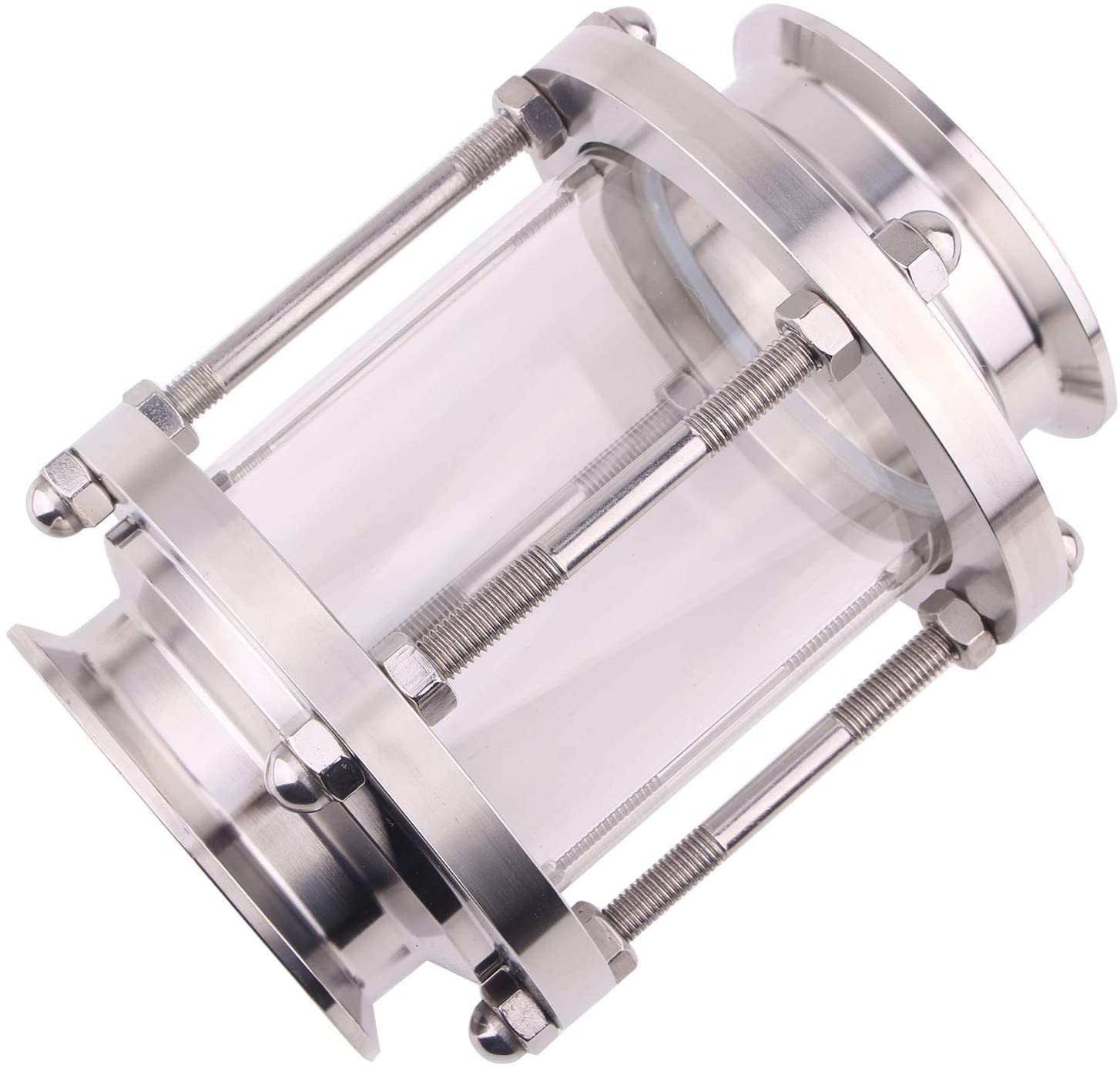 In-Line Sanitary Straight Sight Glass | 3 Inch Tri Clamp Type – DERNORD