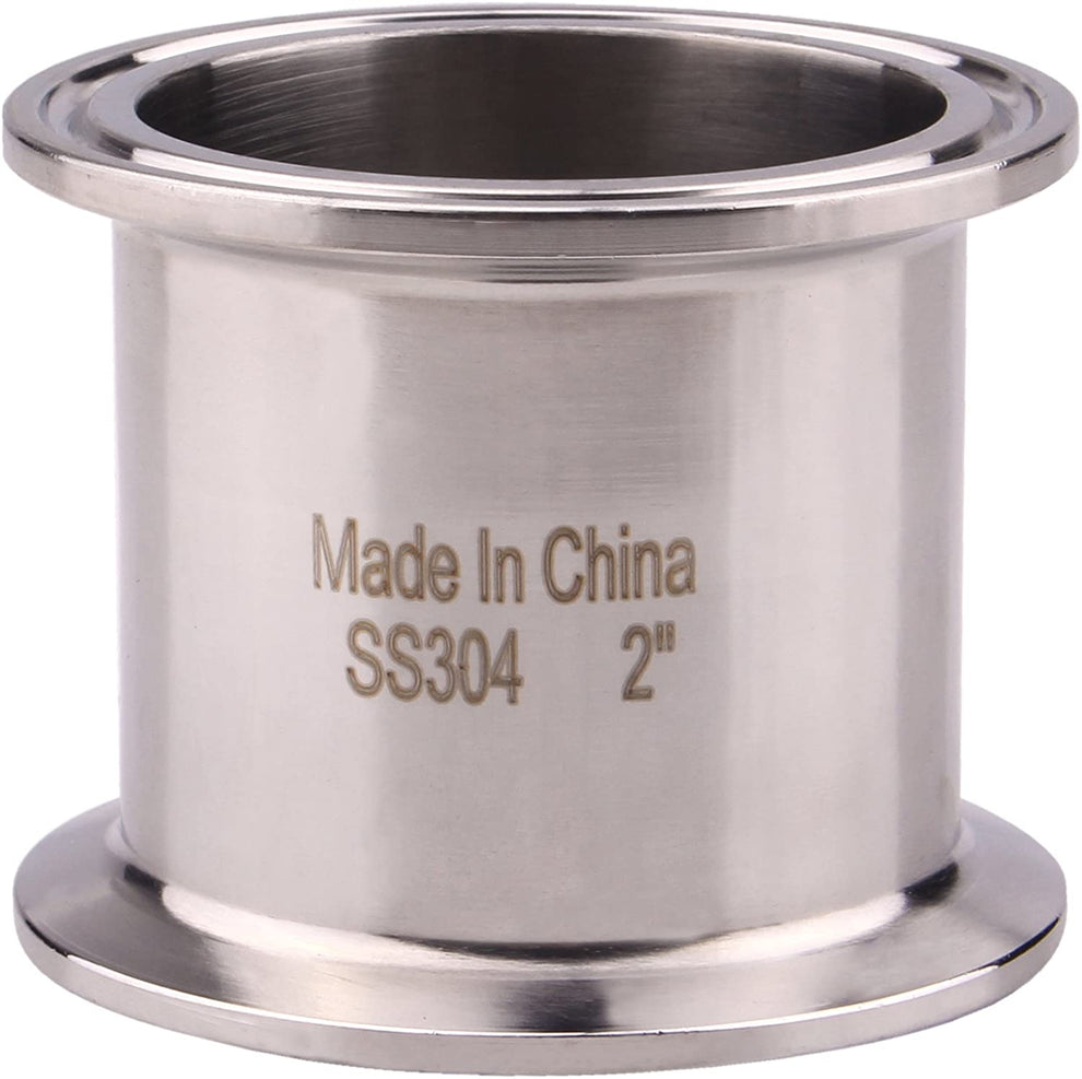 Sanitary Spool Tube ｜Seamless Round Tubing | with 2 inch Tri Clamp 64M ...