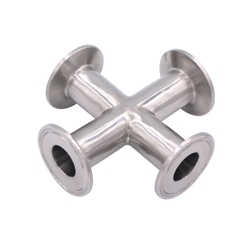 Tri Clamp Sanitary Fittings | Dernord | 4 Way Cross SUS304 – DERNORD